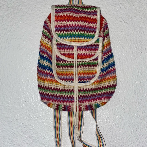 Bags | Multicolor Backpack | Poshmark